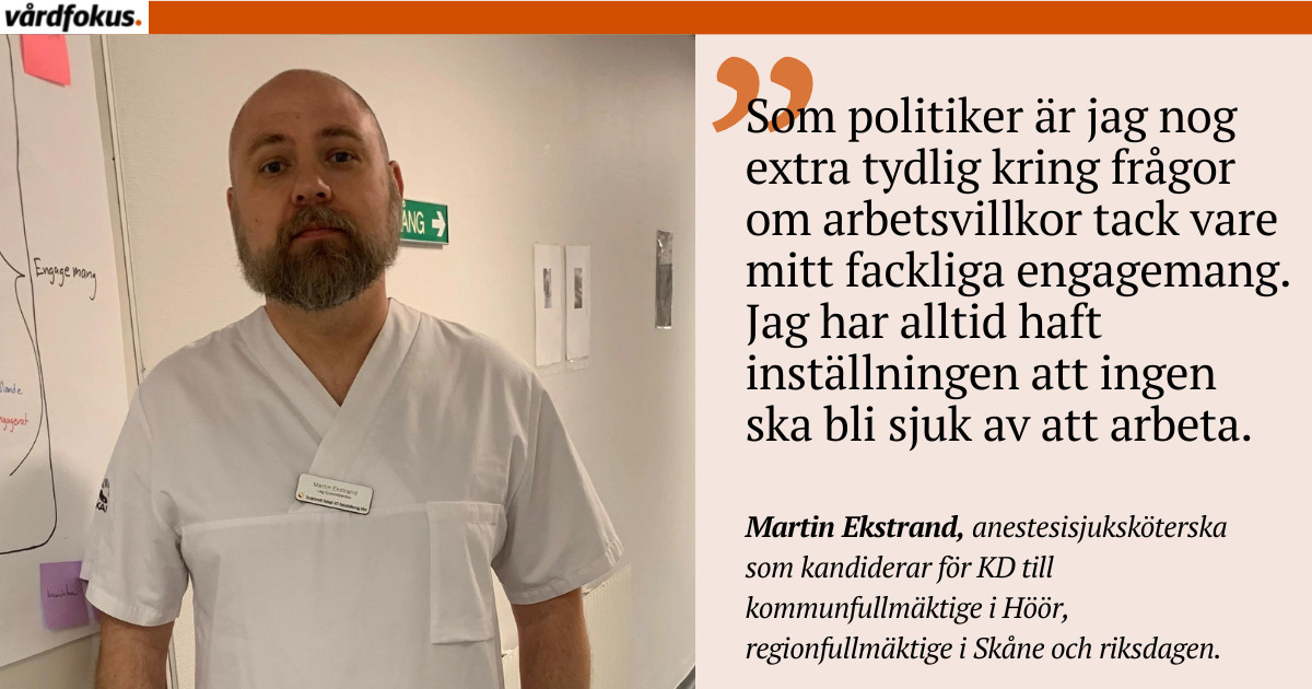 "Vill inte vara politiker i den kommun där jag jobbar" | Vårdfokus